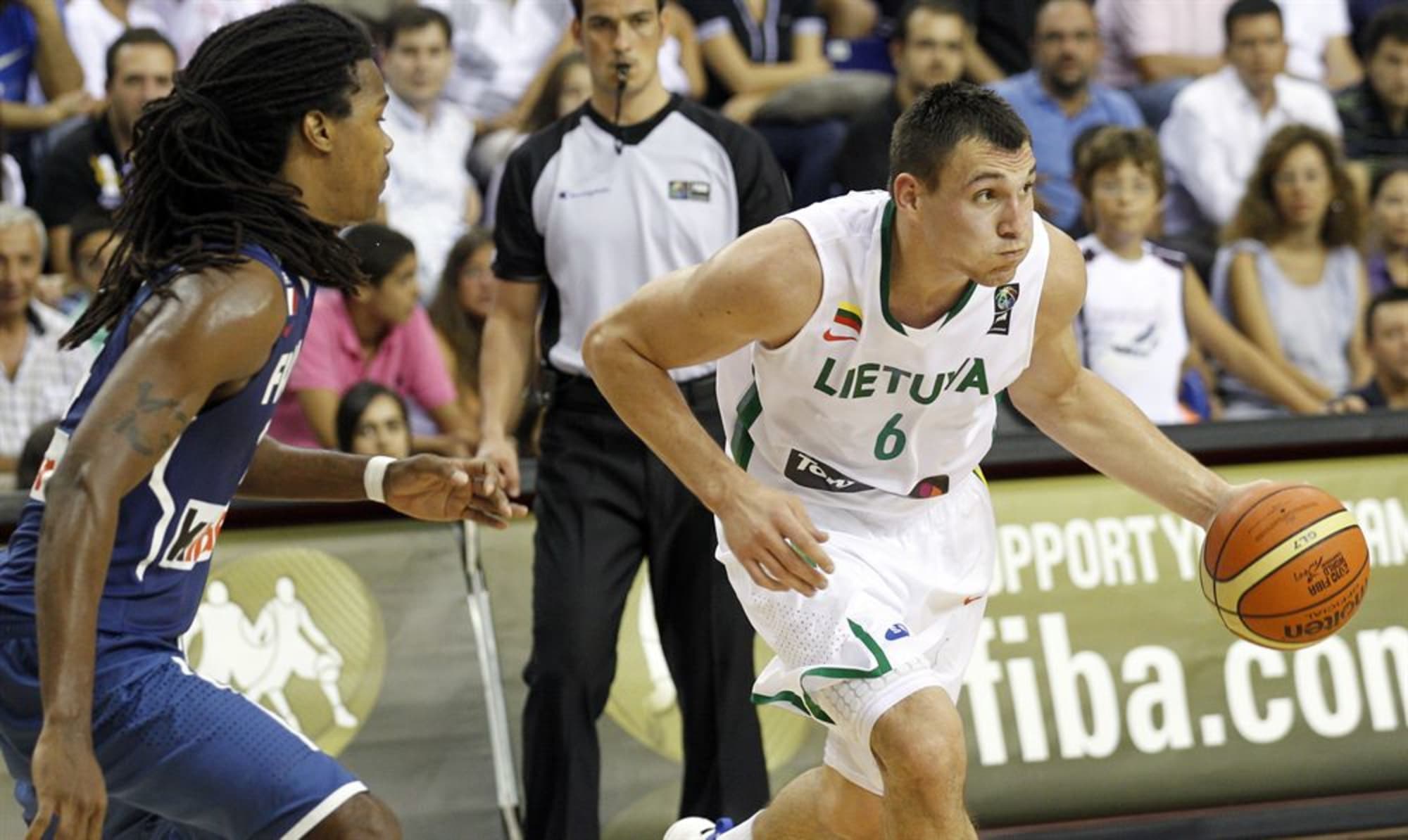 LTU - Maciulis in hunt for spot on Olympic team | FIBA Basketball