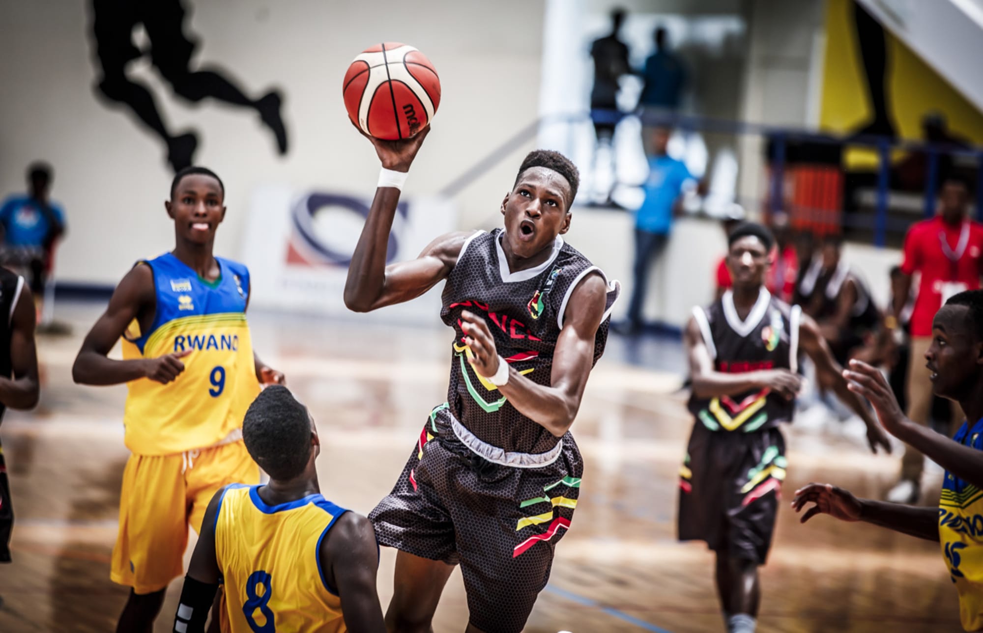 NBA Academy Africa quintet, Guinean Sylla, Jr. NBA Africa Festival MVP ...