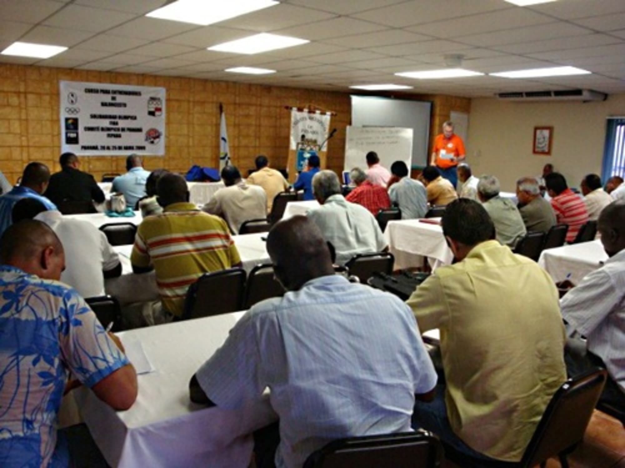 PAN - 2009 Olympic Solidarity Coaching Clinic reports | FIBA Basketball