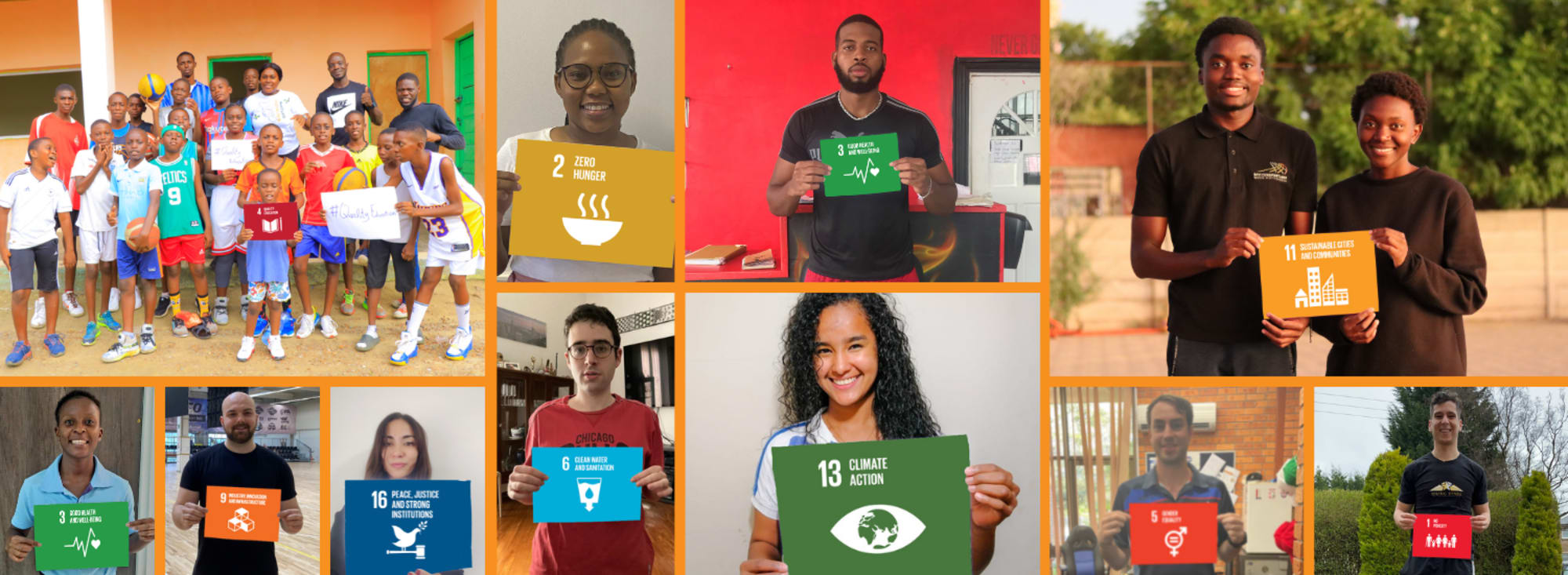 FIBA Foundation Youth Leaders addressing the Sustainable Development ...