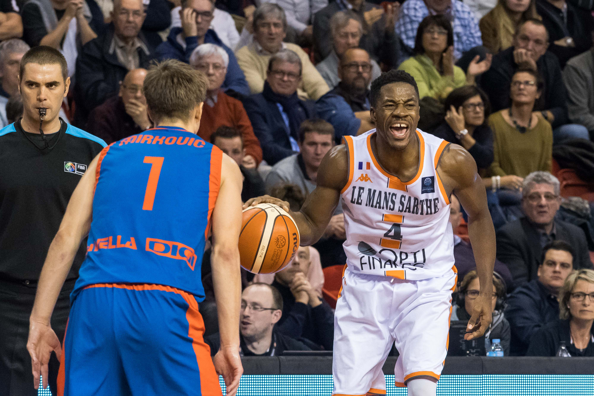 Watson carries Le Mans past Oradea | FIBA Basketball