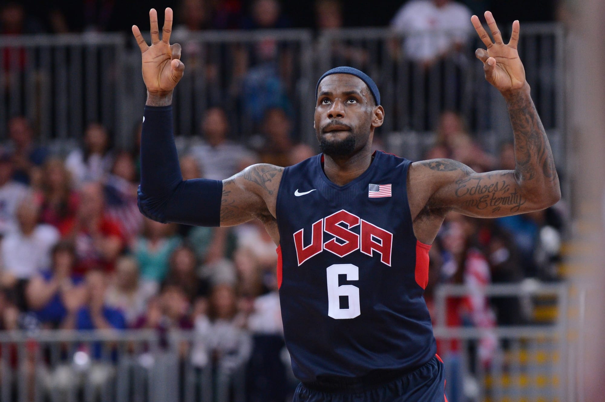 And how many points has LeBron scored for USA Basketball? | FIBA Basketball