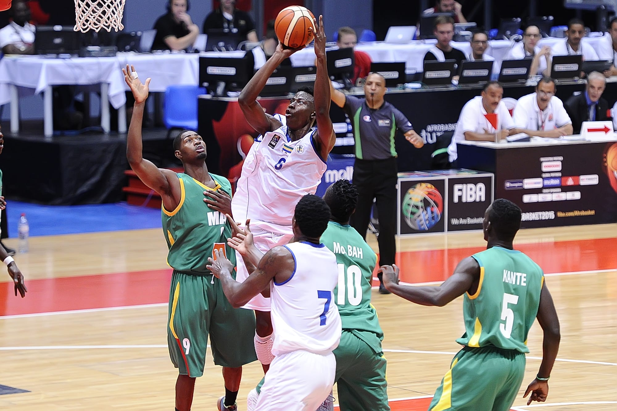 Mayimba starring for Gabon before embarking on US college career | FIBA ...