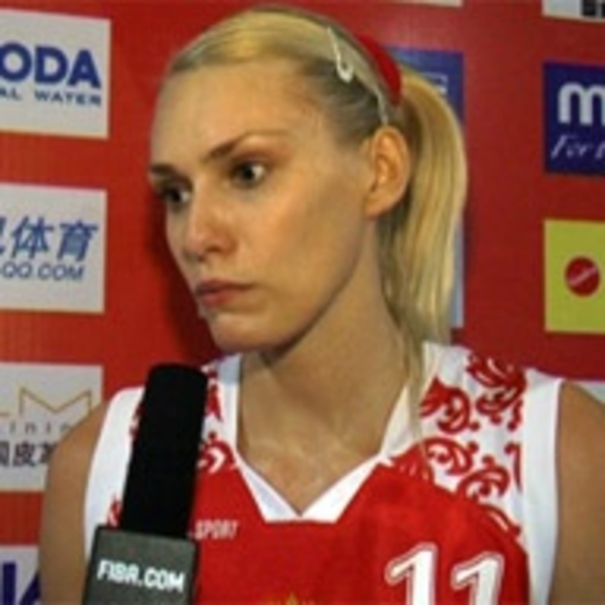 RUS - Post-game interview with Maria STEPANOVA | FIBA Basketball