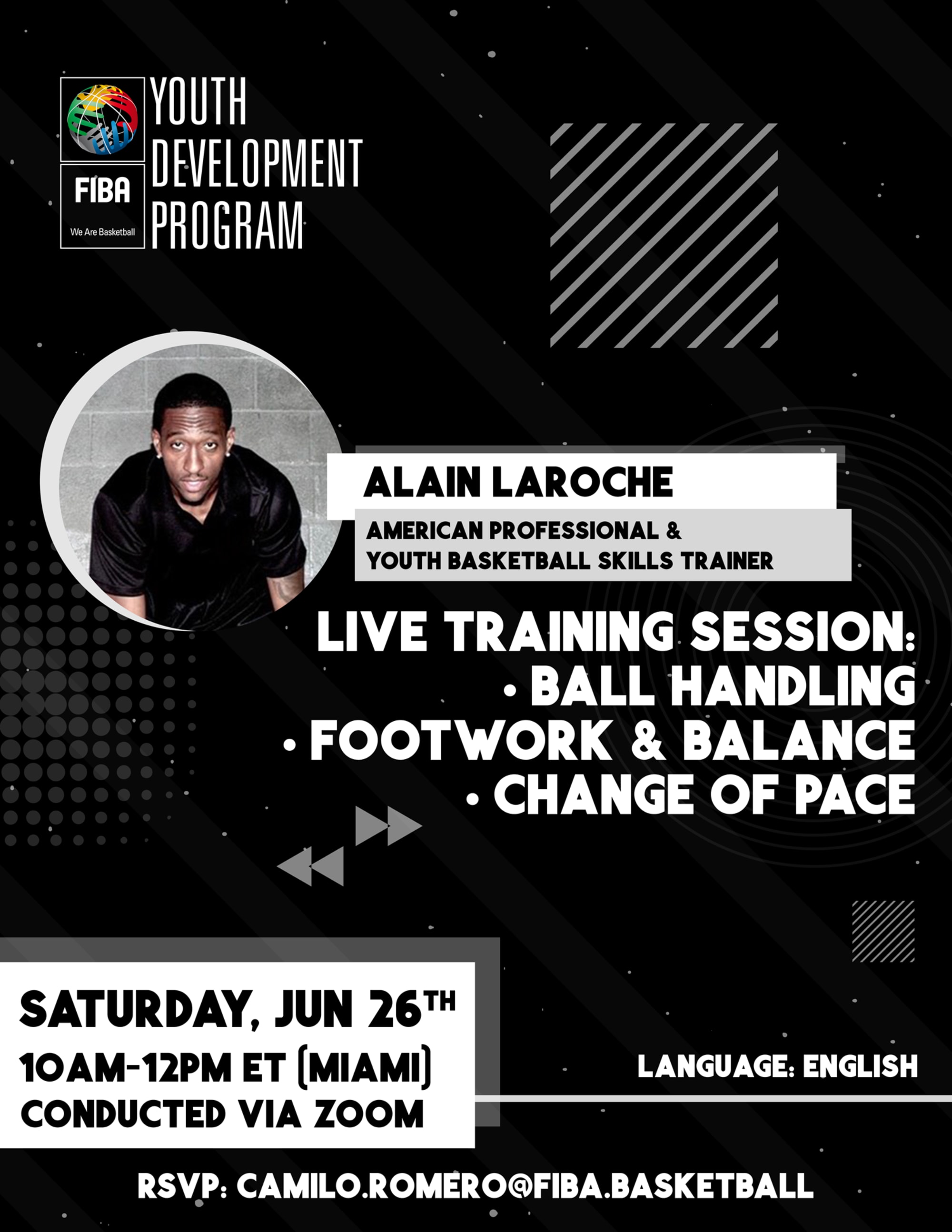 Interactive live training session presented by the FIBA Youth ...