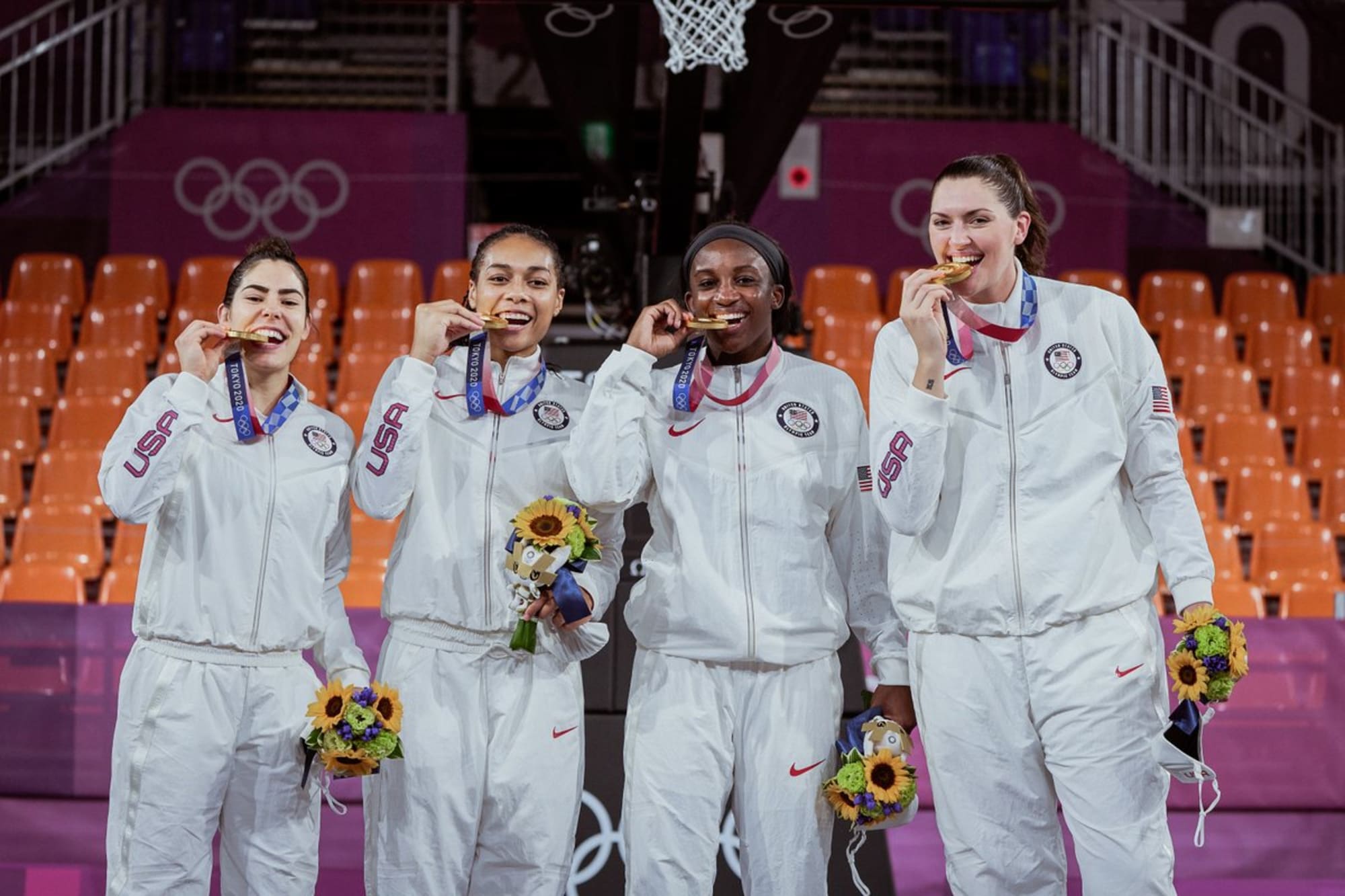 Social media reacts to the first-ever 3x3 women's Olympic champions ...