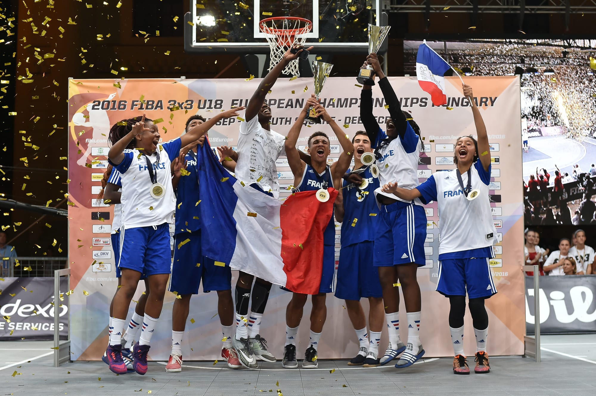 France win historic double at 2016 FIBA 3x3 U18 European Championships ...