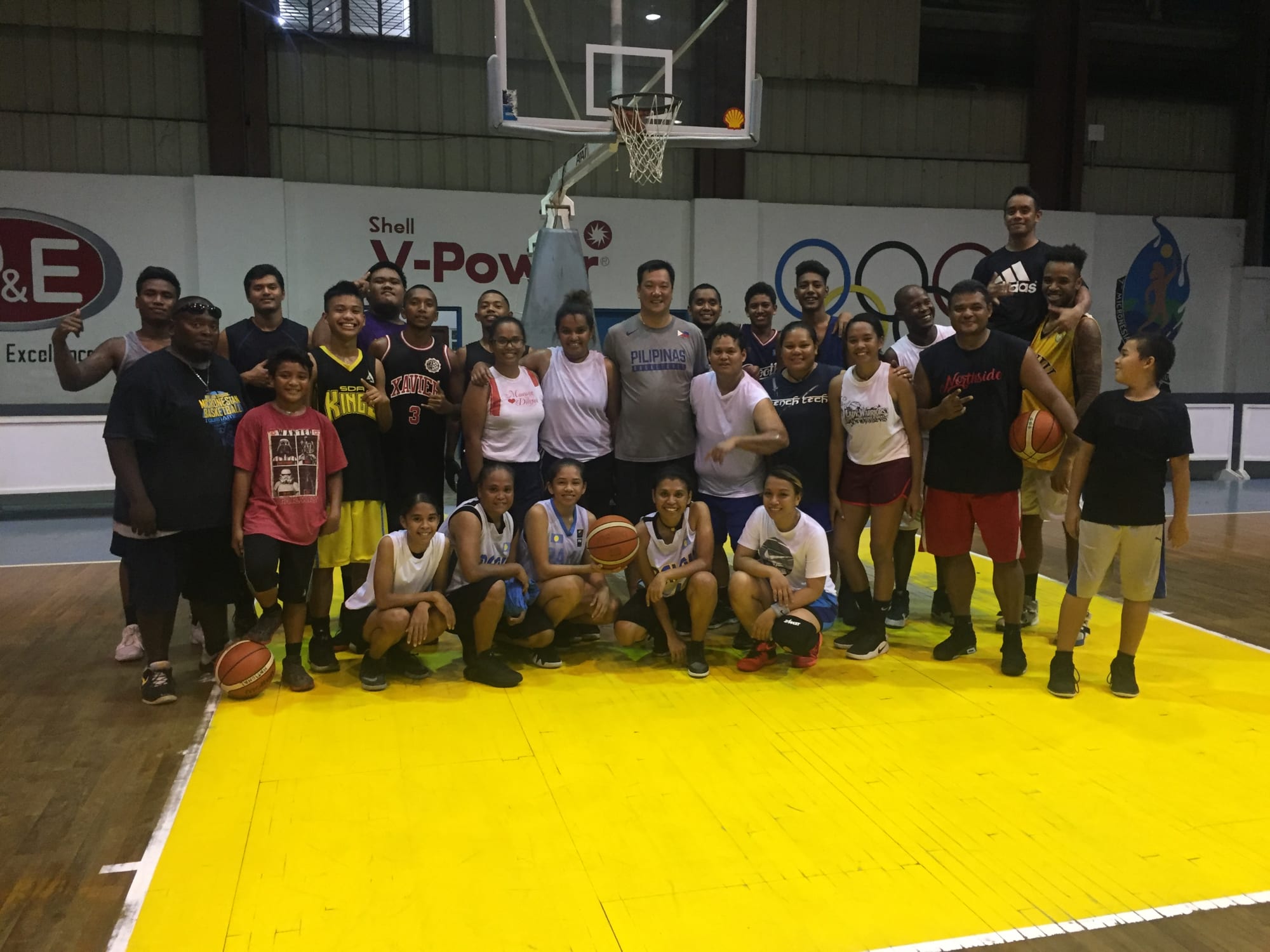 Philippines' Aquino assists Palau basketball team prepare for the ...