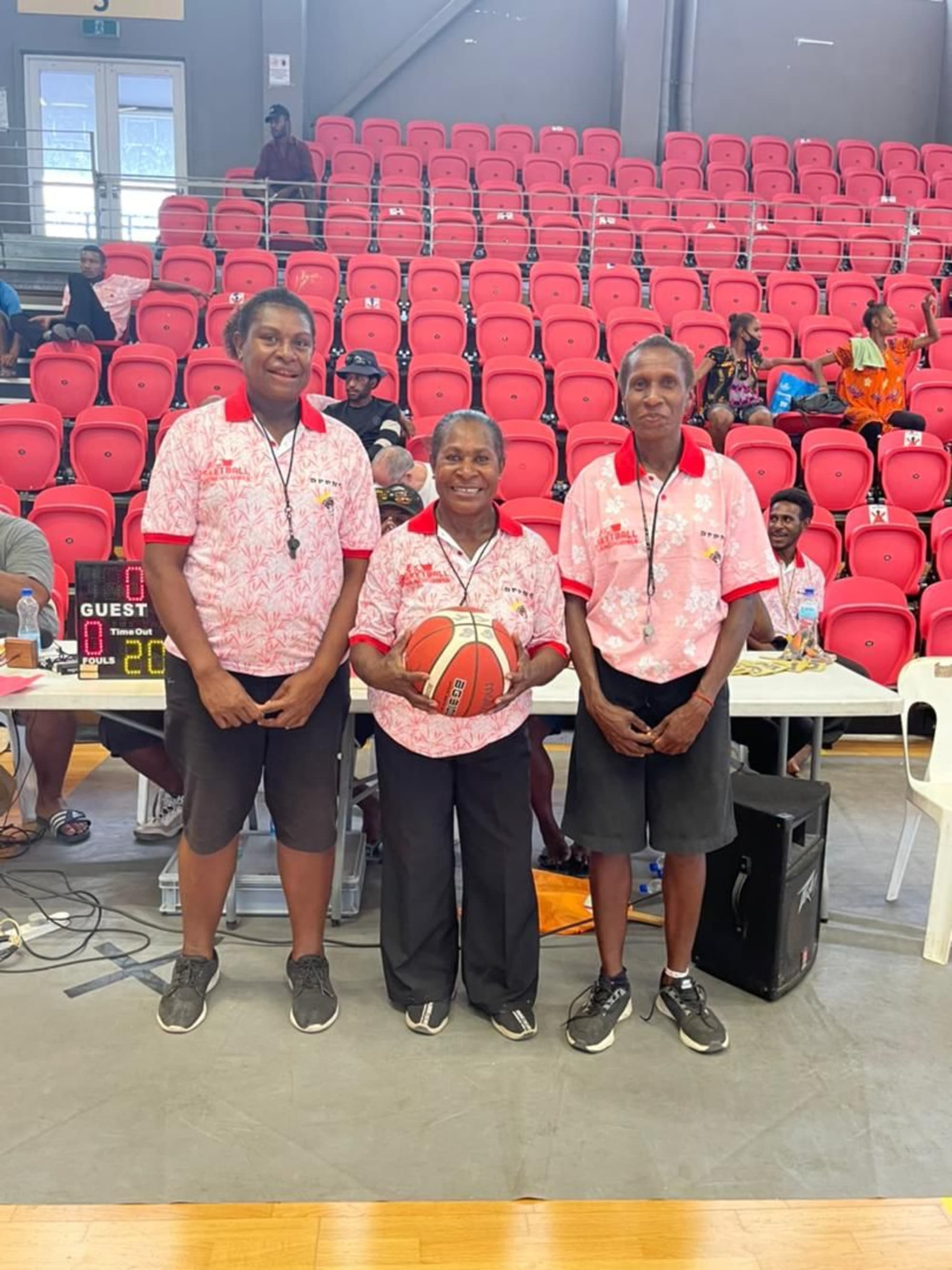 All-Female officiating crew makes history in Papua New Guinea | FIBA ...