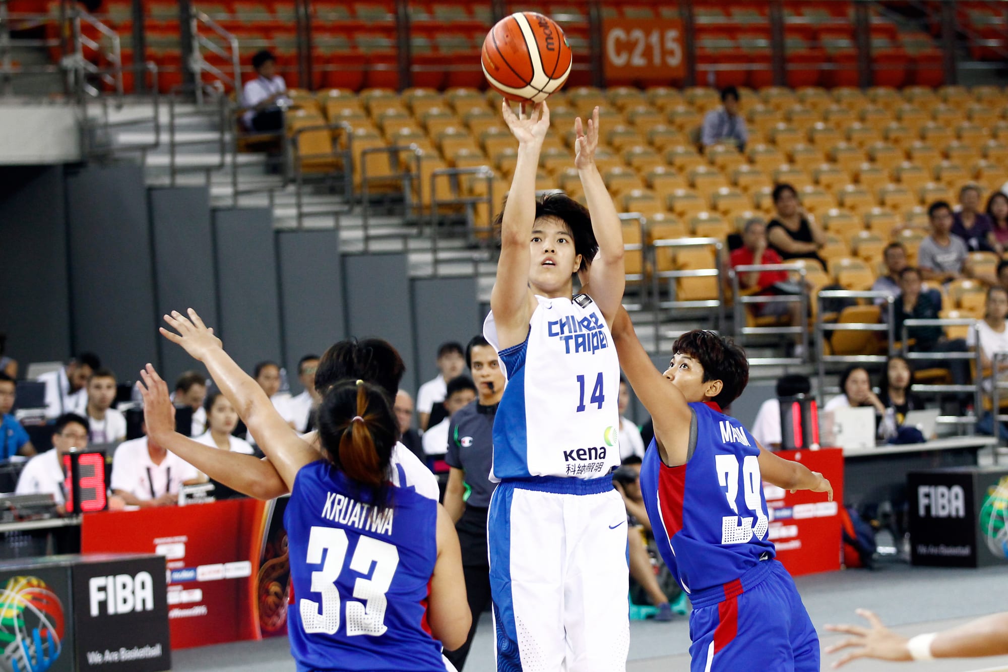 Chinese Taipei breeze past Thailand for second win | FIBA Basketball