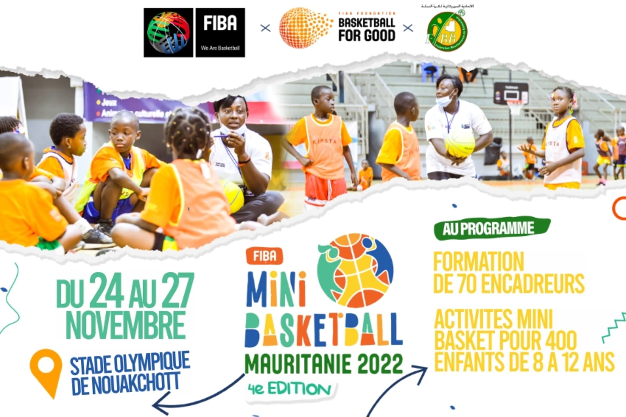 Mini Basketball comes to Mauritania | FIBA Basketball