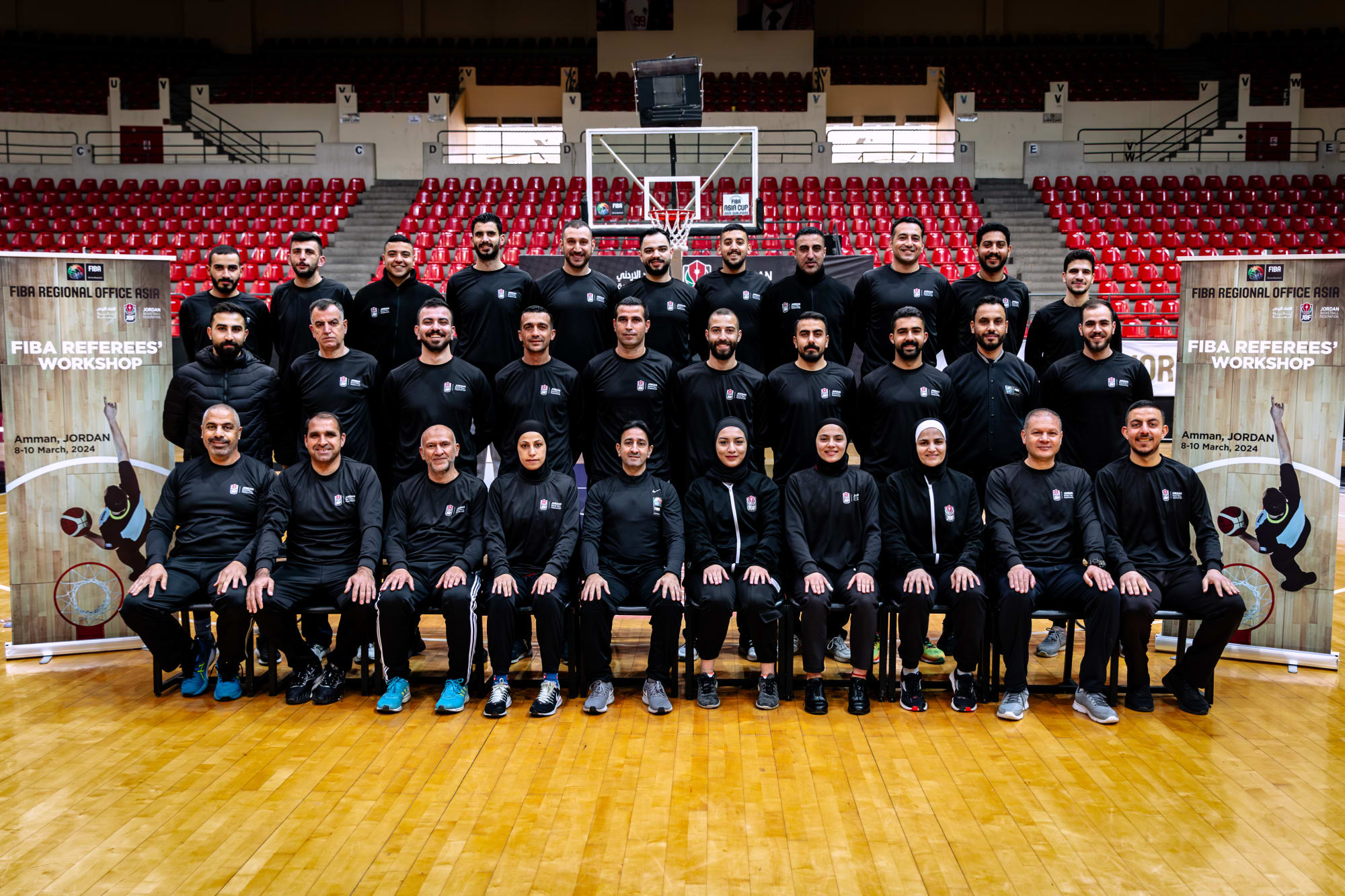 FIBA Regional Office-Asia hold referees workshop in Amman | FIBA Basketball