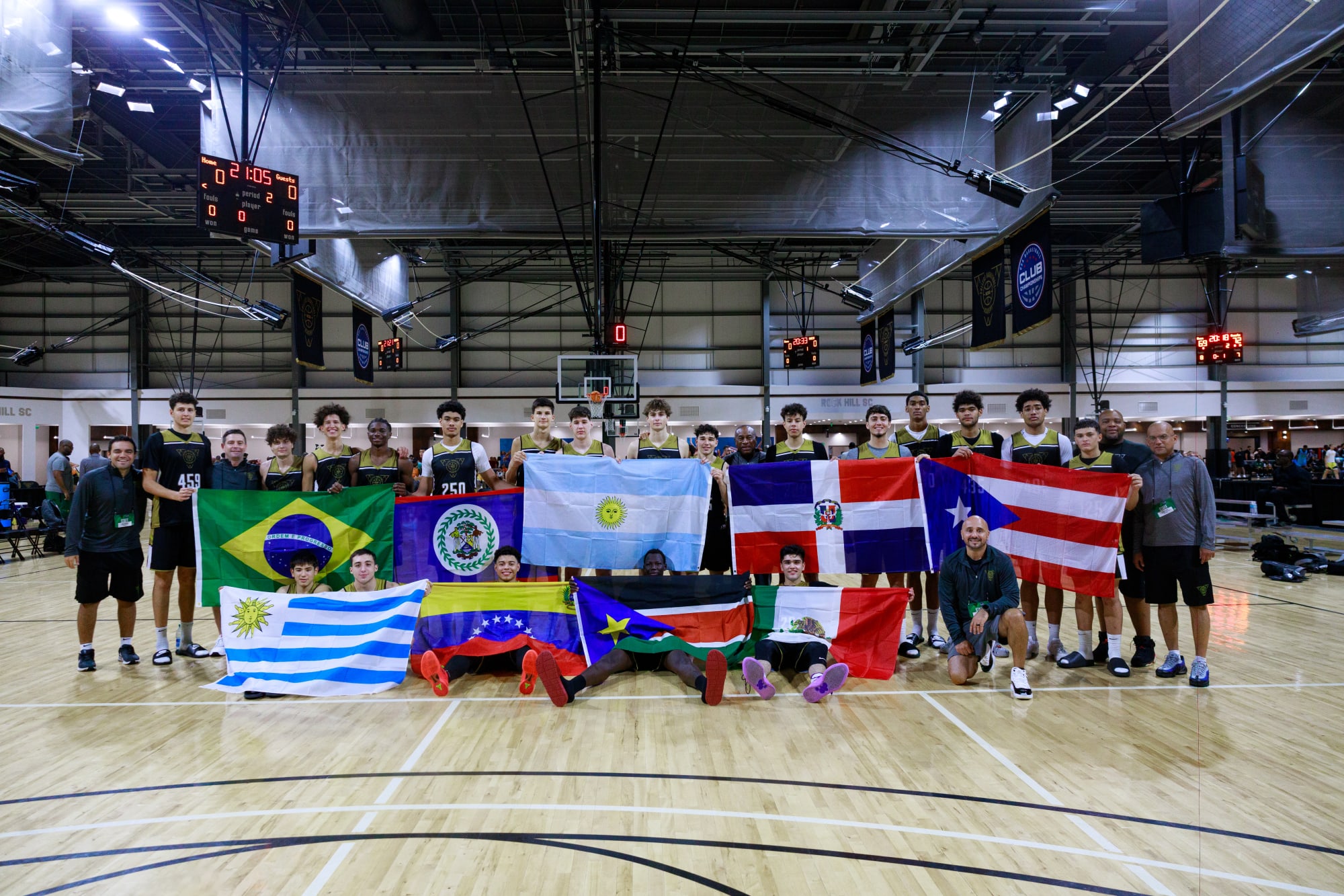 Young FIBA talent participate in 2024 NCAA College Basketball Academy ...