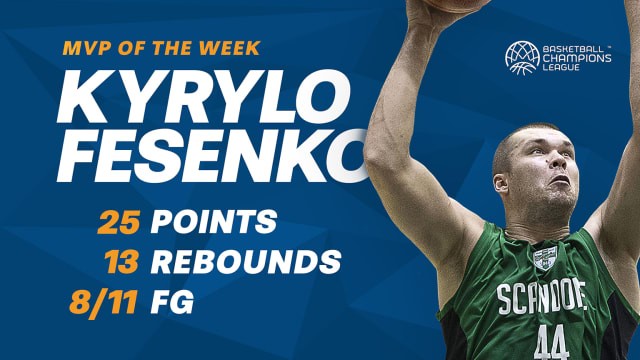 Fabulous Fesenko takes Gameday 7 MVP honor | FIBA.basketball