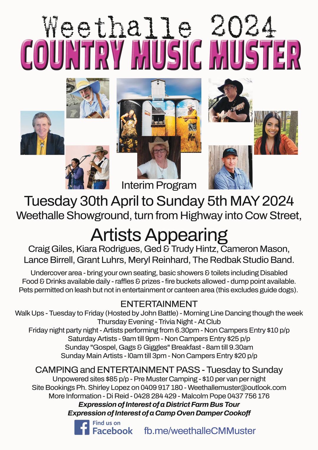 Weethalle Country Music Muster · EdgeGuides