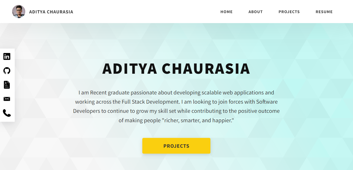 Aditya Chaurasia | Full-Stack Developer