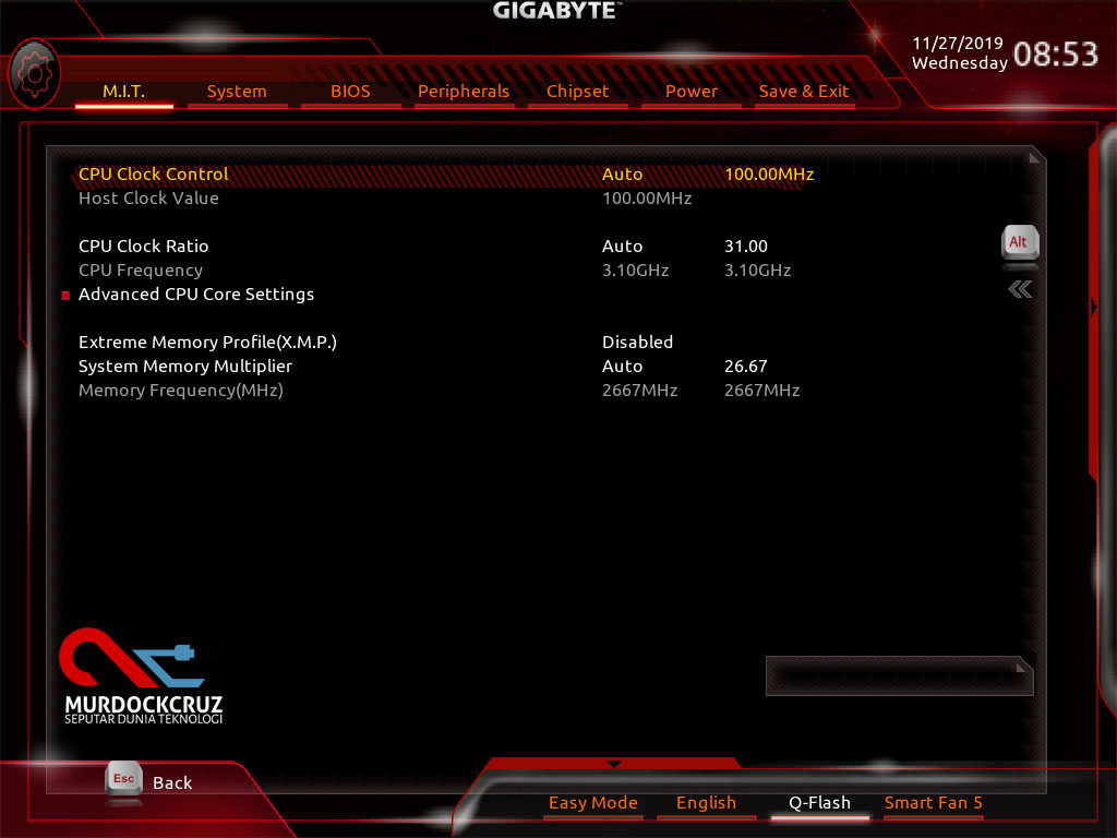 Begini Cara Update Bios Mobo Gigabyte Secara Manual, Feat AB350 Gaming ...