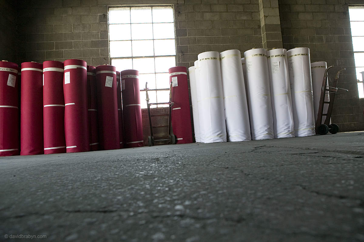 Inside An American Flag Factory - David Brabyn Photojournalist New York ...