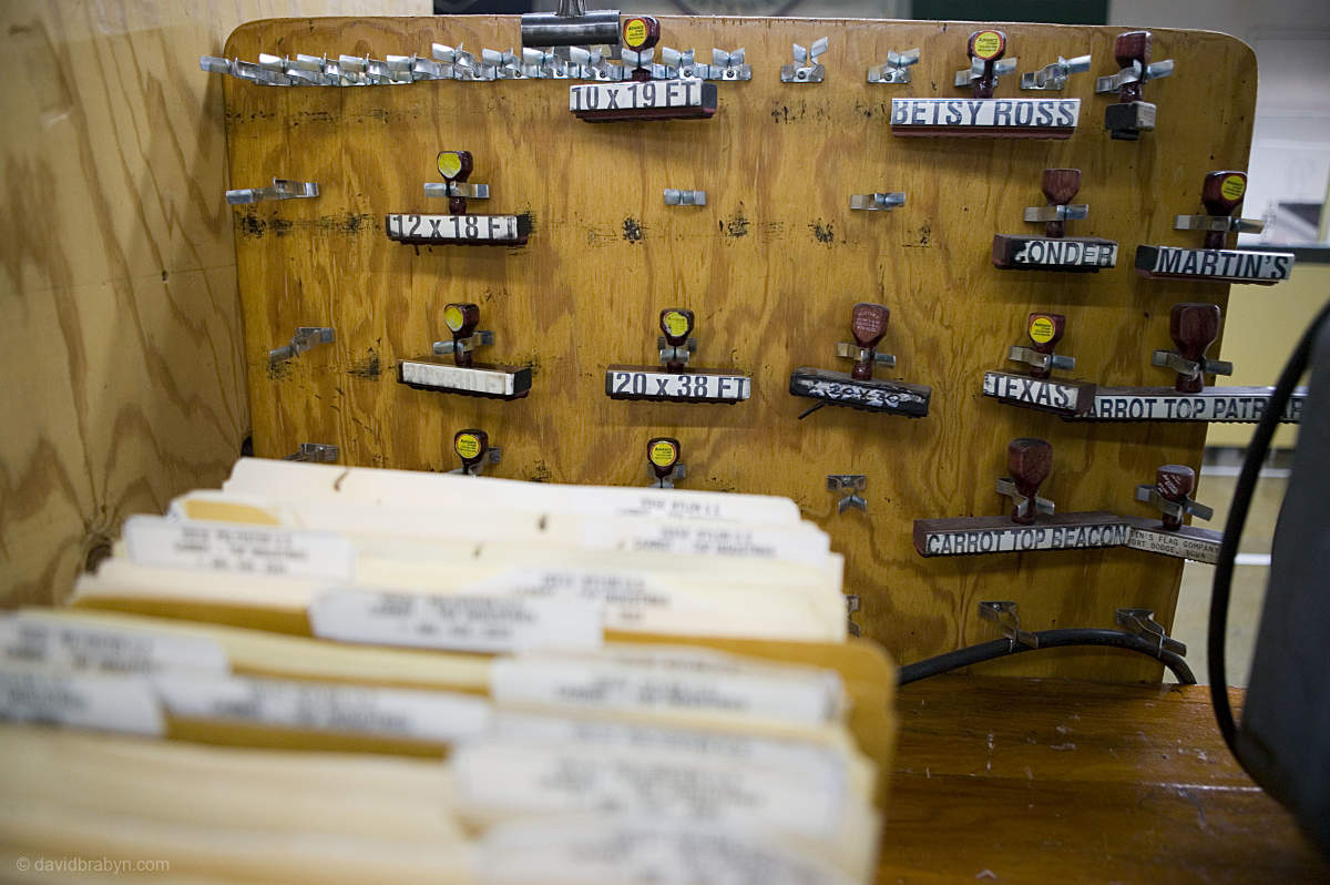 Inside An American Flag Factory - David Brabyn Photojournalist New York ...