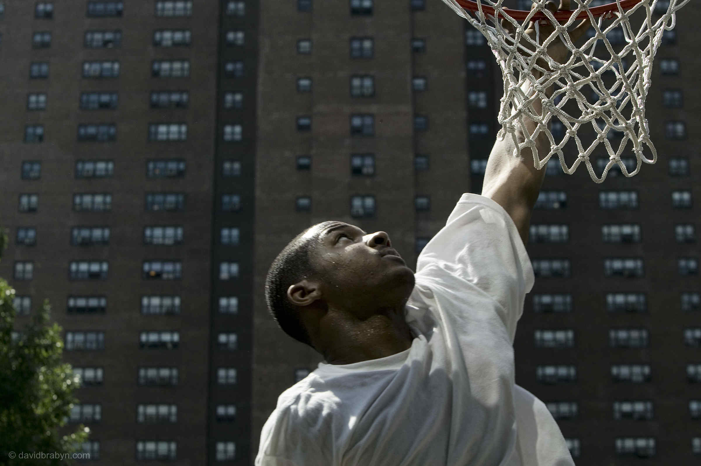 Rucker Park Tryouts - David Brabyn Photojournalist New York City