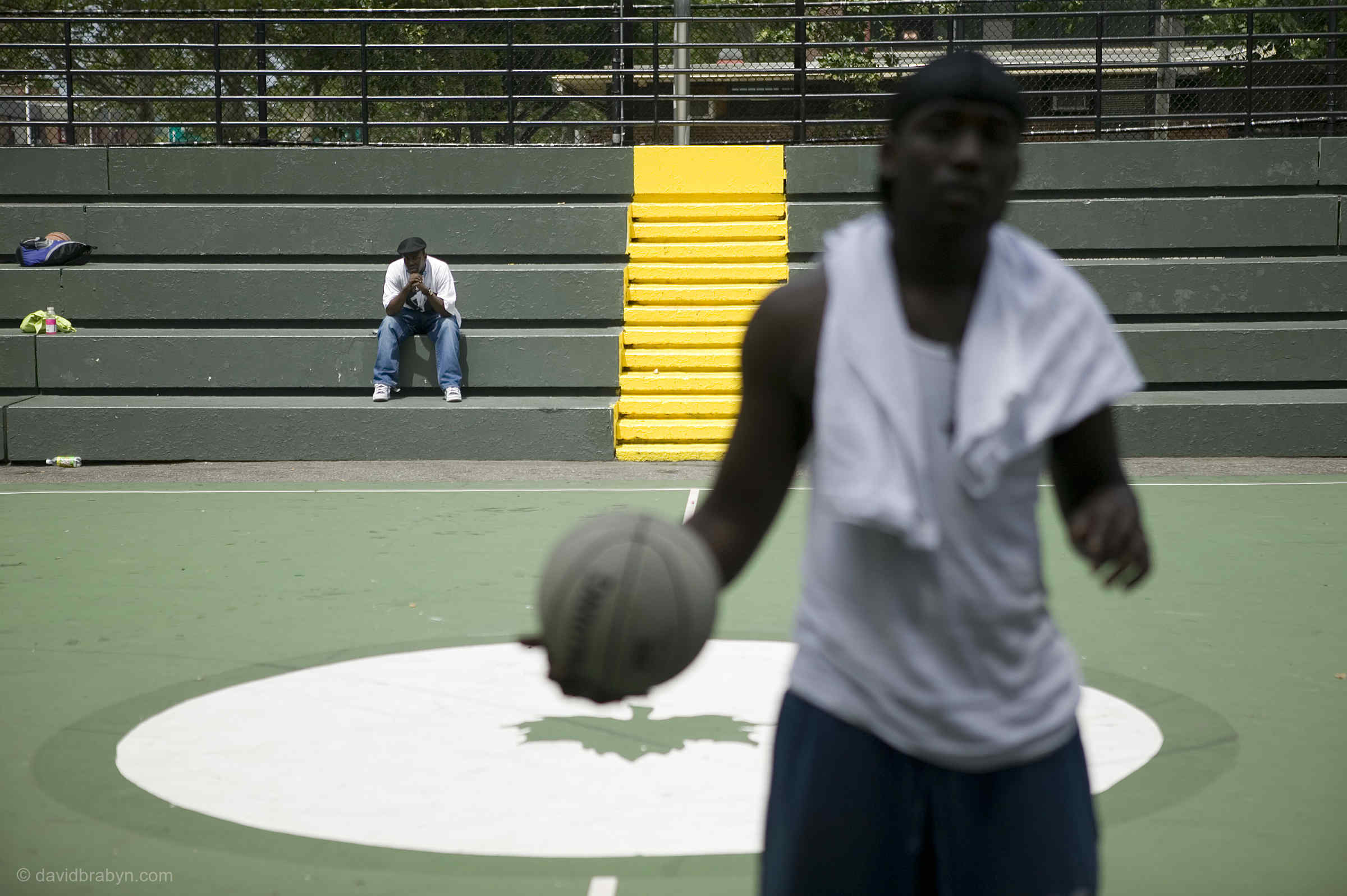 Rucker Park Tryouts - David Brabyn Photojournalist New York City