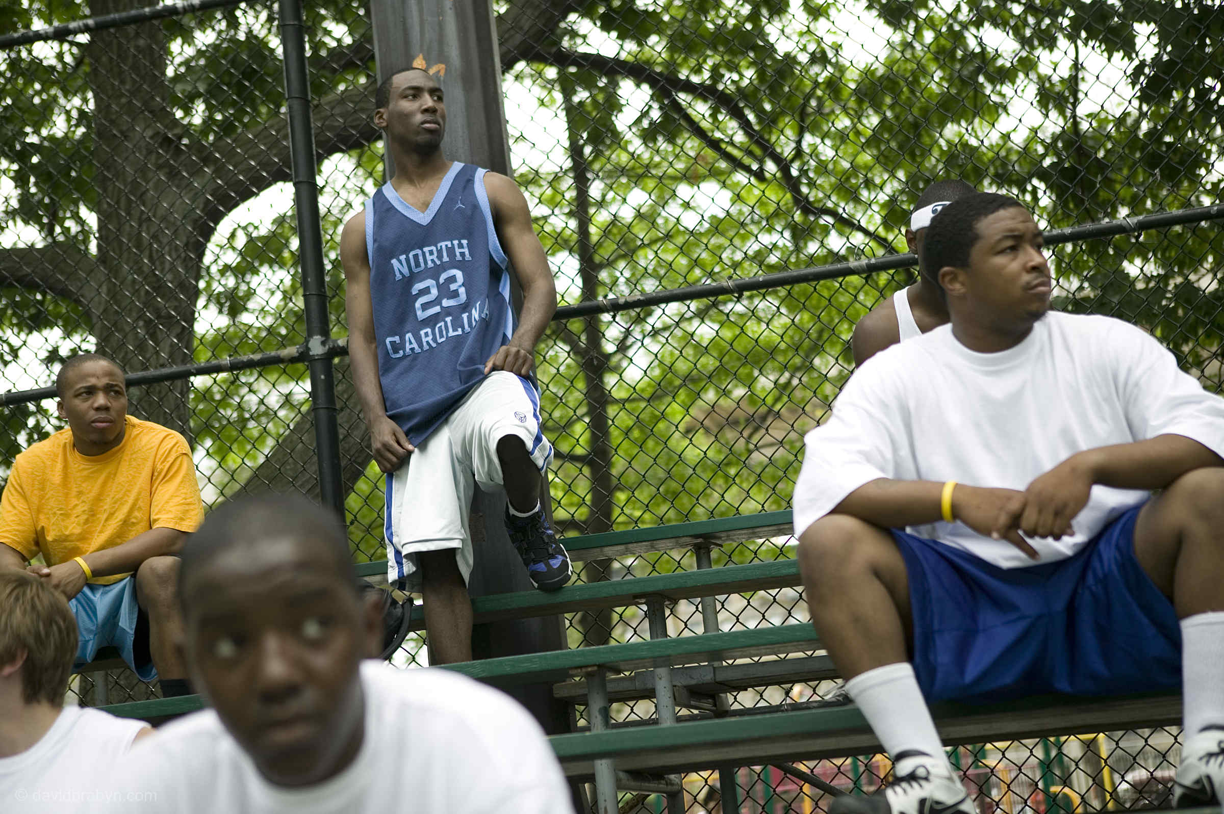 Rucker Park Tryouts - David Brabyn Photojournalist New York City