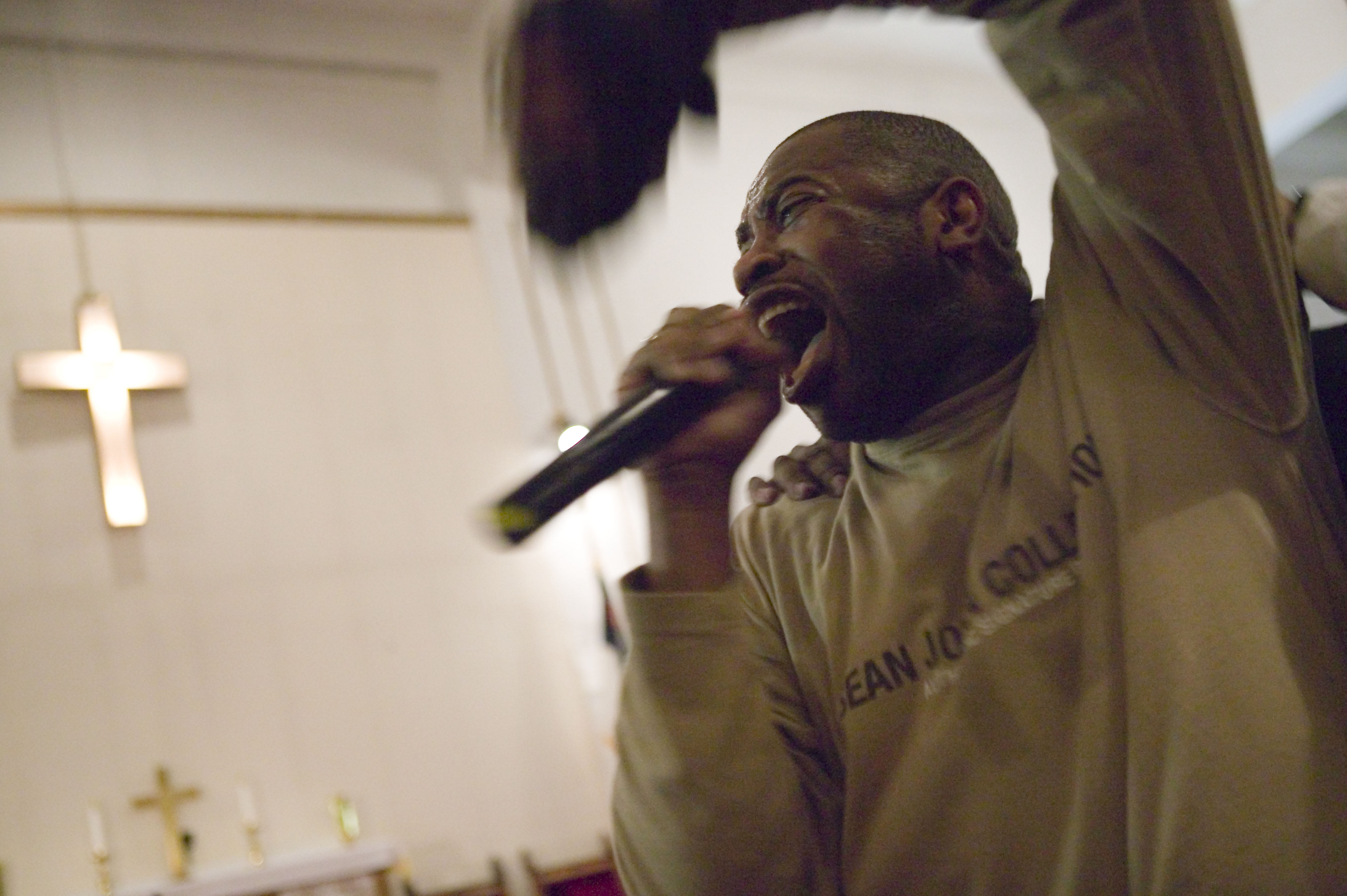 Hip-Hop Church, Harlem - David Brabyn Photojournalist New York City