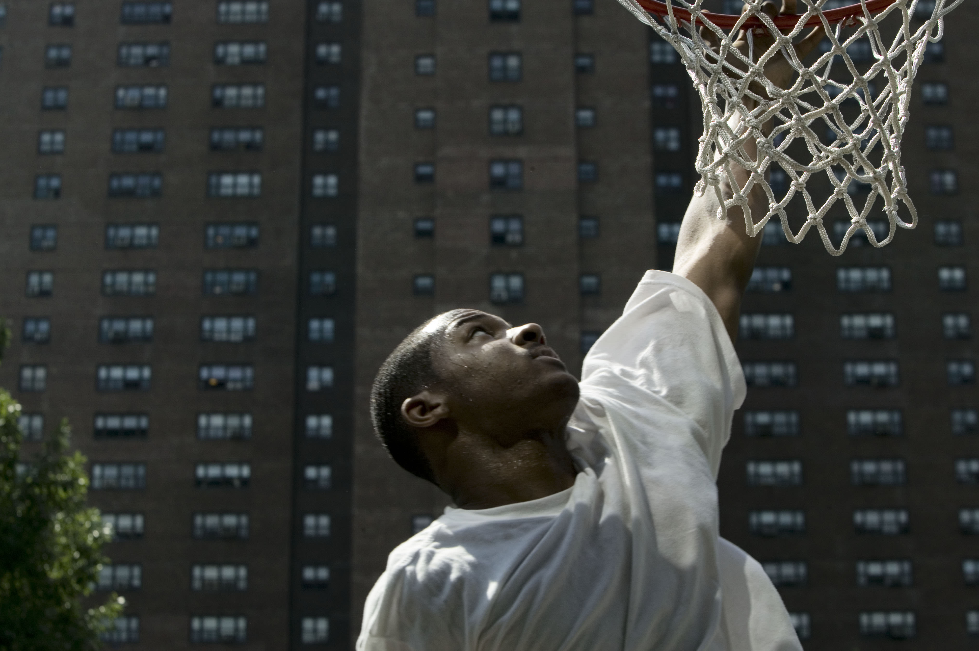 Rucker Park Tryouts - David Brabyn Photojournalist New York City