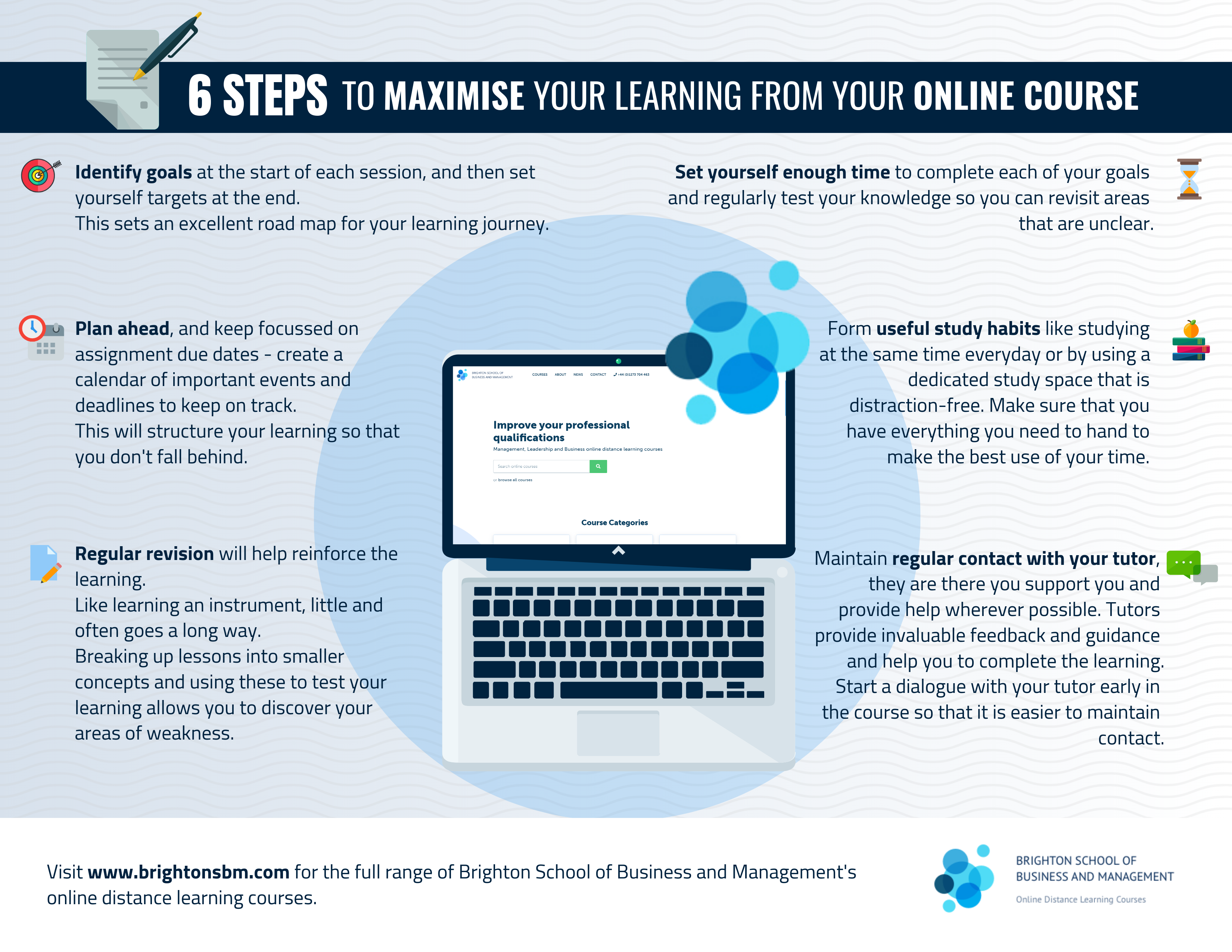 6 Steps to Maximise your Learning from your Online Course | News & Updates 6 Steps to Maximise your Learning from your Online Course | News & Updates