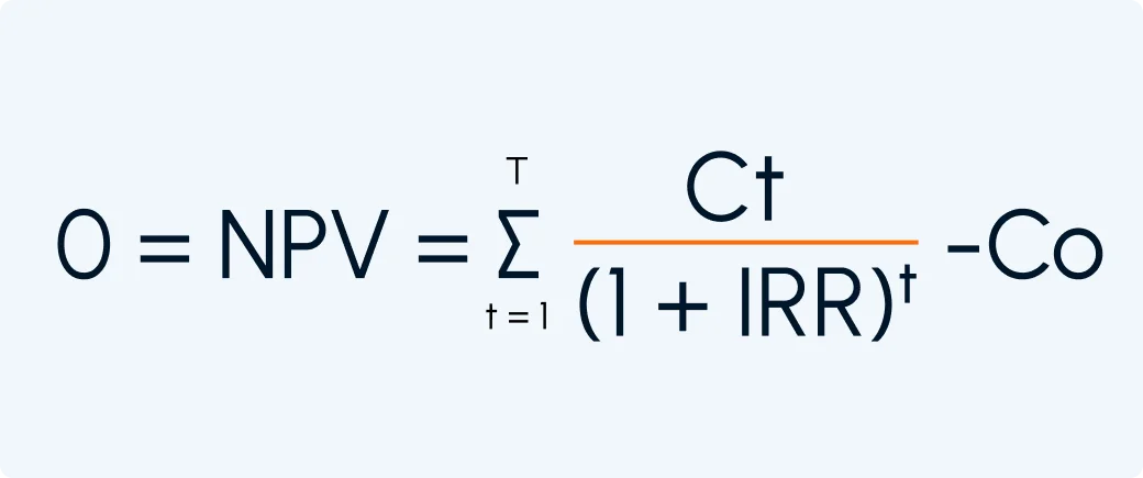 What is IRR in commercial real estate? Formula & examples