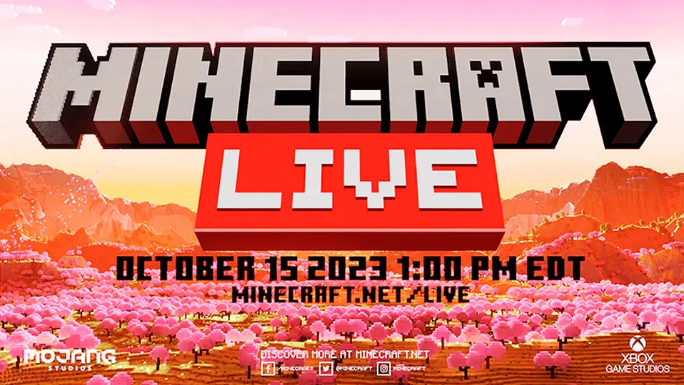 El Trailer de la nueva Minecraft Live 2023