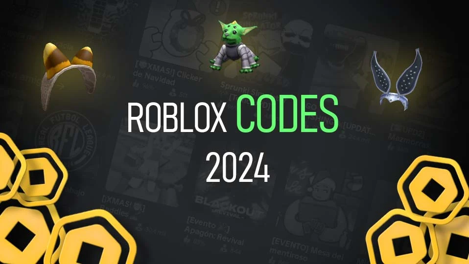 Todos los códigos de promoción de roblox y recompensas (Diciembre 2024)