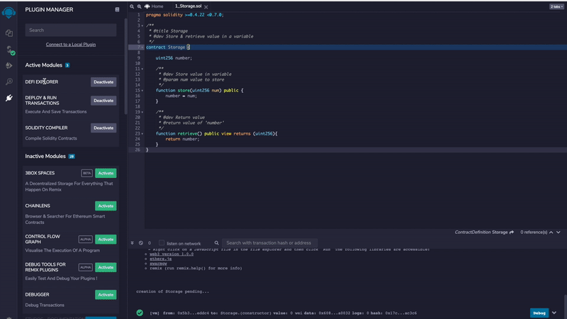 GitHub - Machinalabs/remix-defi-explorer-plugin