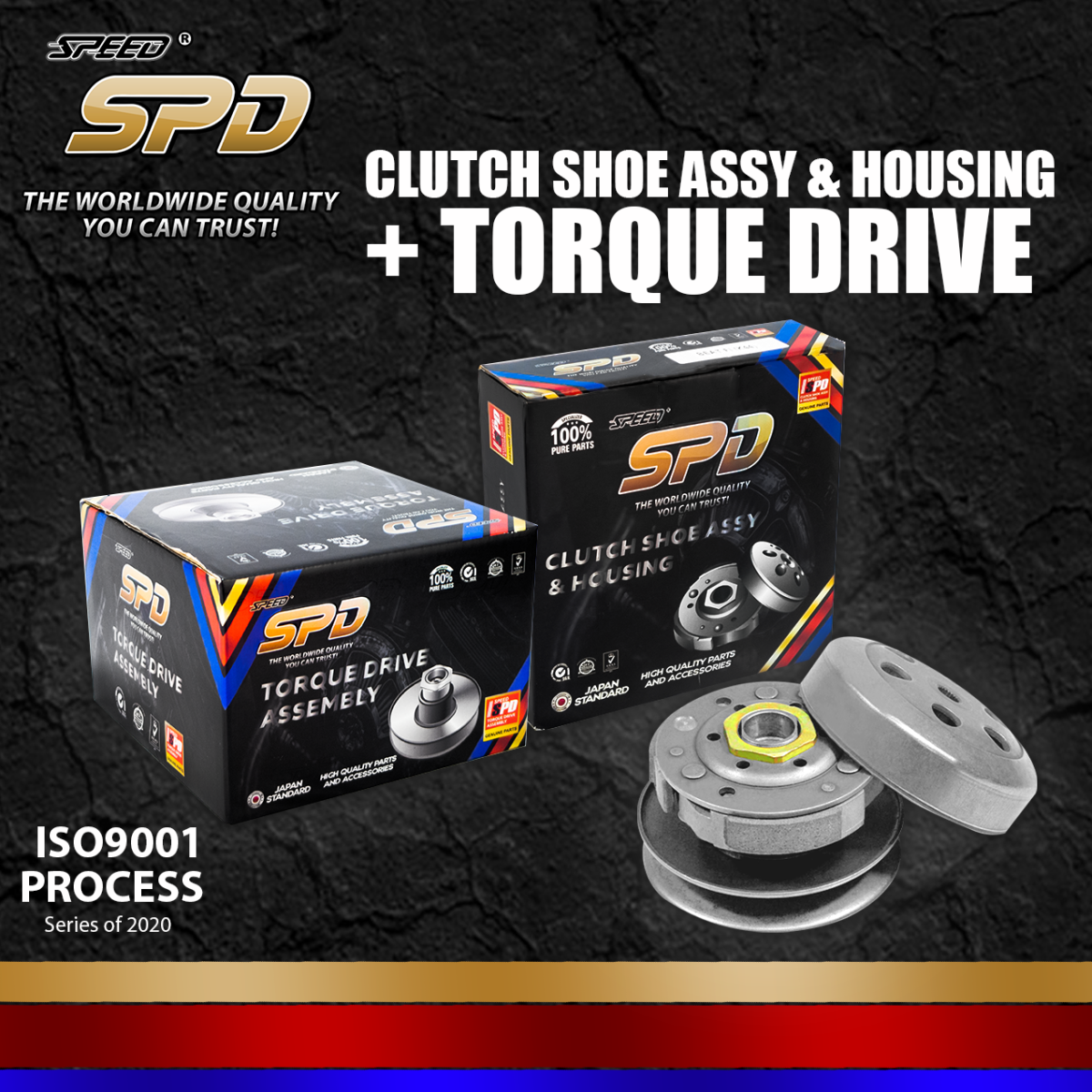 Ridebuy | SPD Clutch Shoe Assy & Housing + Torque Drive