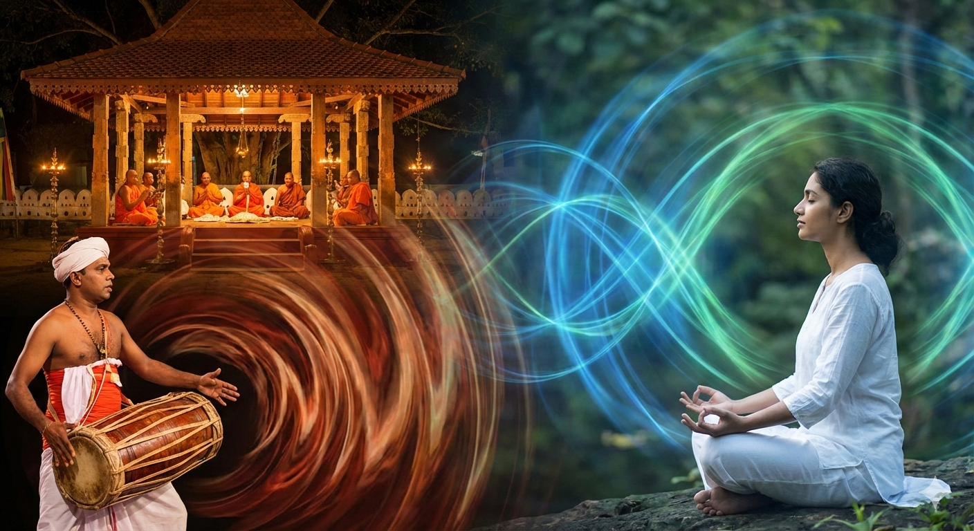 නාදයේ බලය, හෙළ සංගීත චිකිත්සාවේ පෞරාණික මුල් සොයා යෑම (The Power of ...