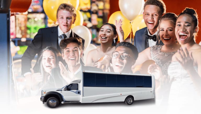 Prom Party Bus Service in Berkeley | Prom Party Bus Rental - Angel Limo ...