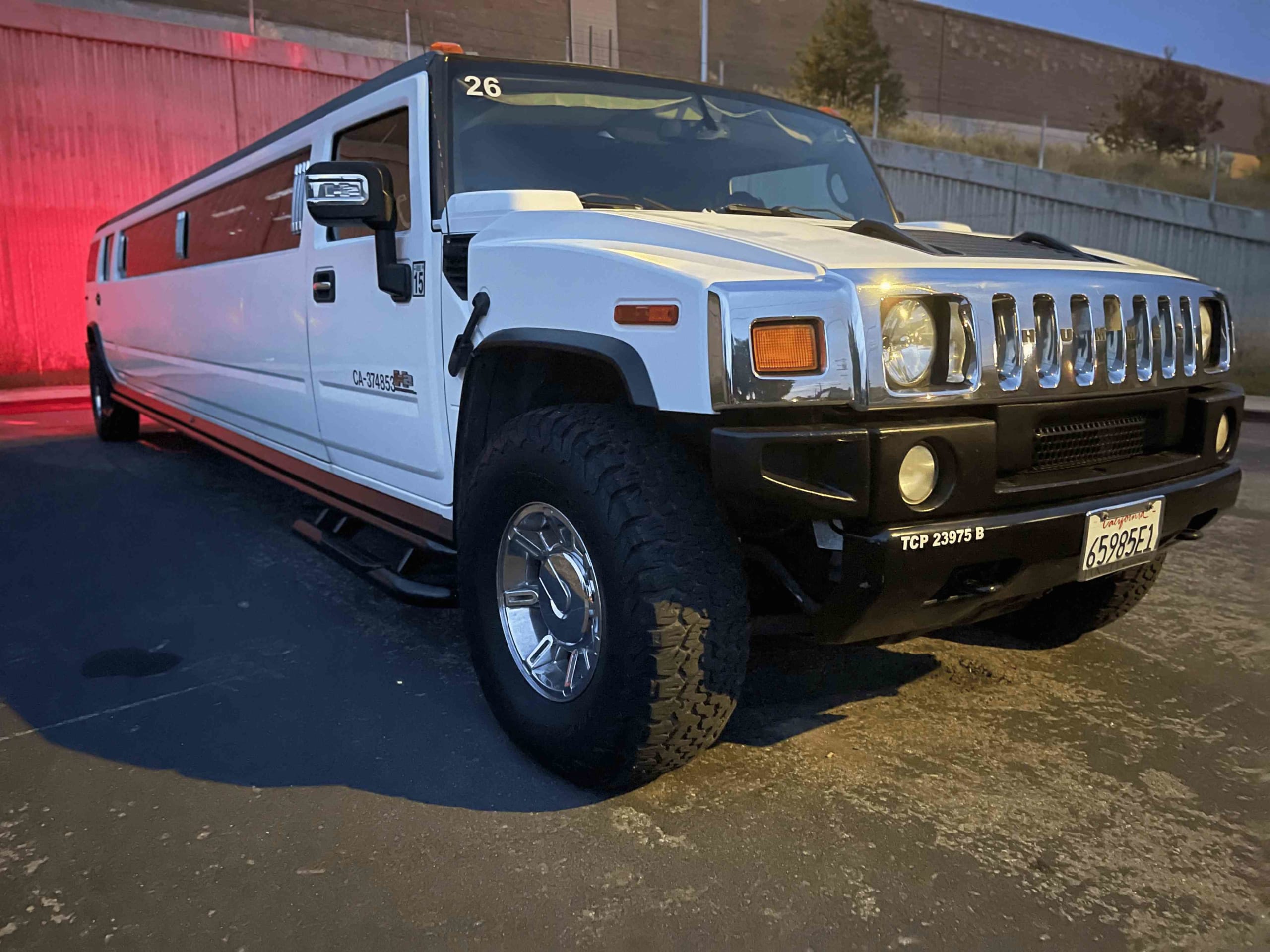 16 PAX Hummer Limo - Angel Limo Worldwide Transportation