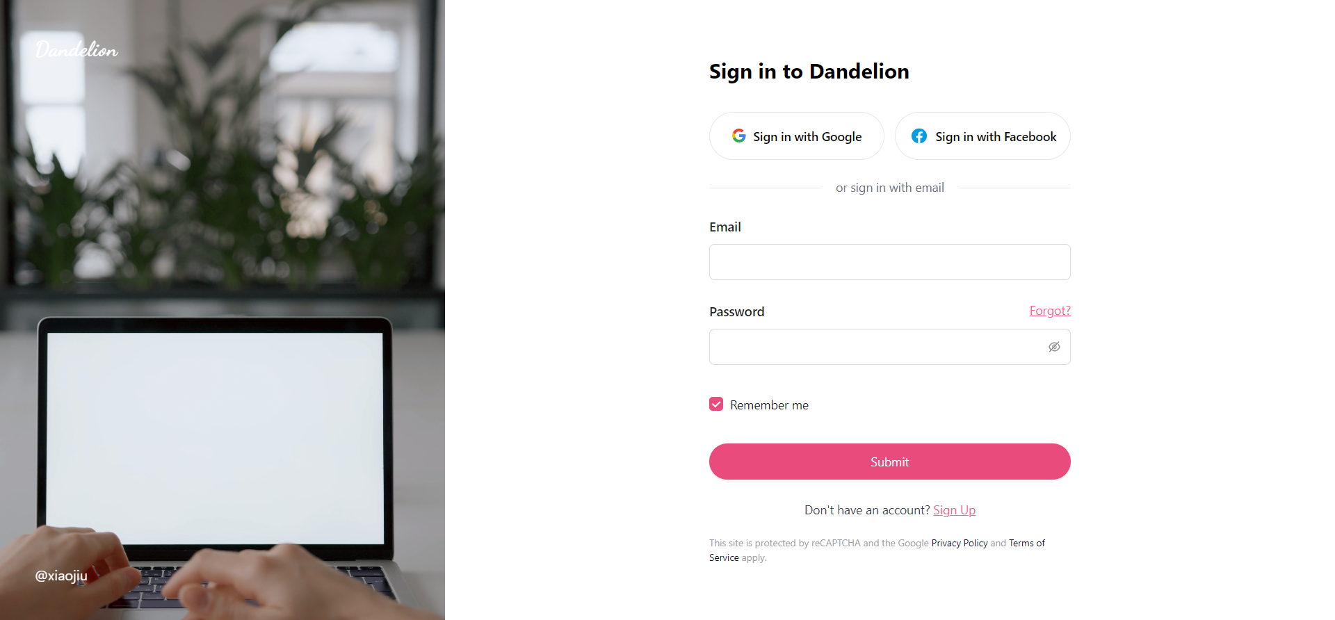 GitHub - xiaojiudev/dandelion_frontend