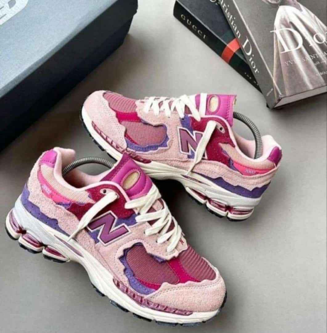 New Balance 2002R Pink Trainer Sneakers for women @ Nexotin App