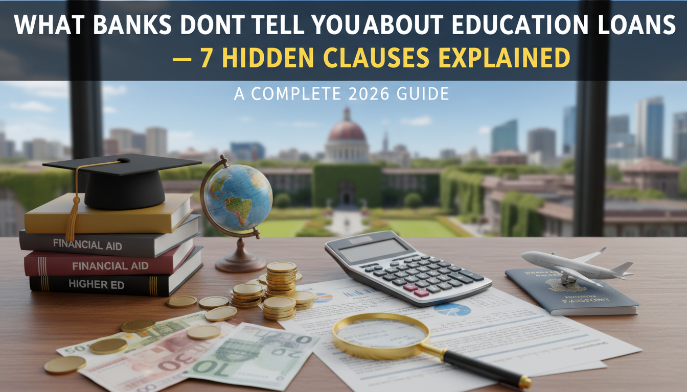 7 Hidden Clauses in Education Loans Explained