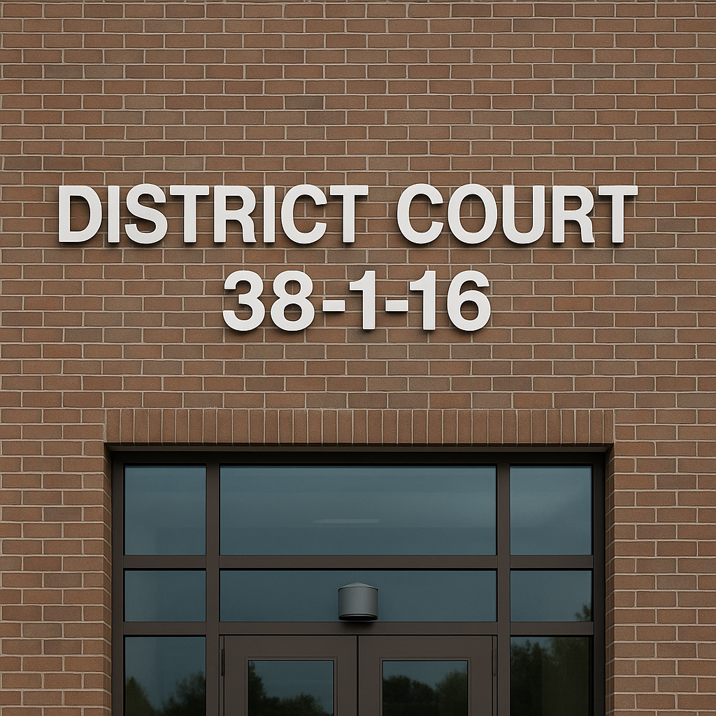 Magisterial District Court 38‑1‑16 | Contact Info | The Town Law LLC