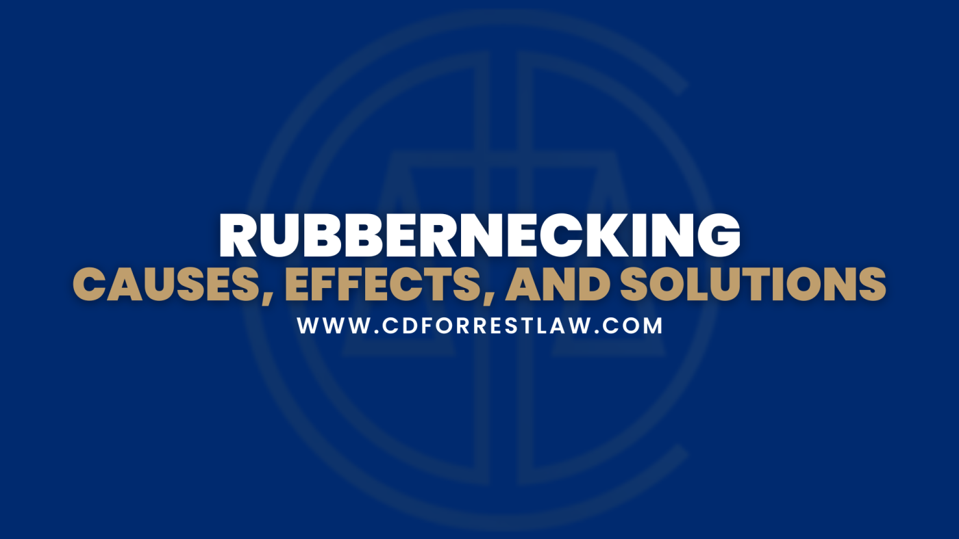 Rubbernecking While Driving