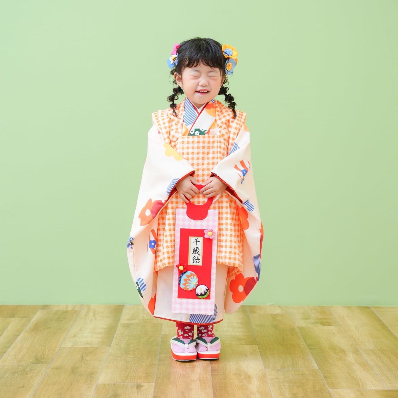 【鶴見緑地店】ドキドキの撮影風景 | フォトスタジオ【ハピスタ】家族写真・子供写真・七五三