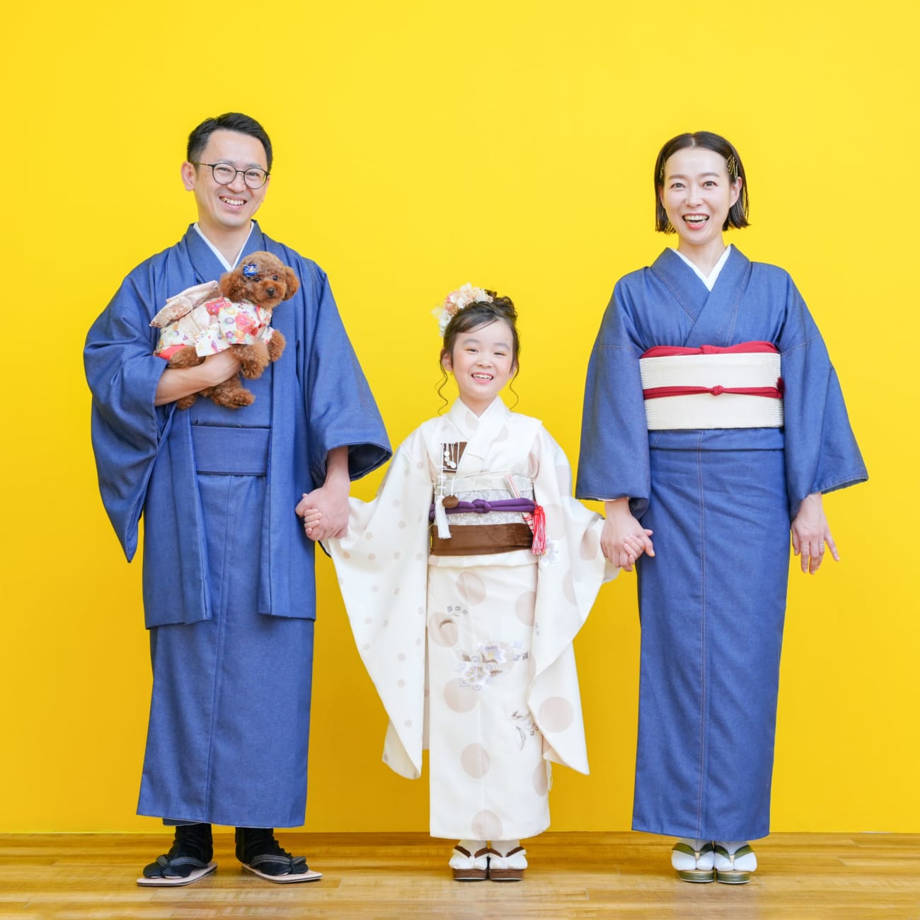 【HAPISTA今福鶴見店】7歳女の子と3歳ワンちゃんの七五三🐾 | フォトスタジオ【ハピスタ】家族写真・子供写真・七五三