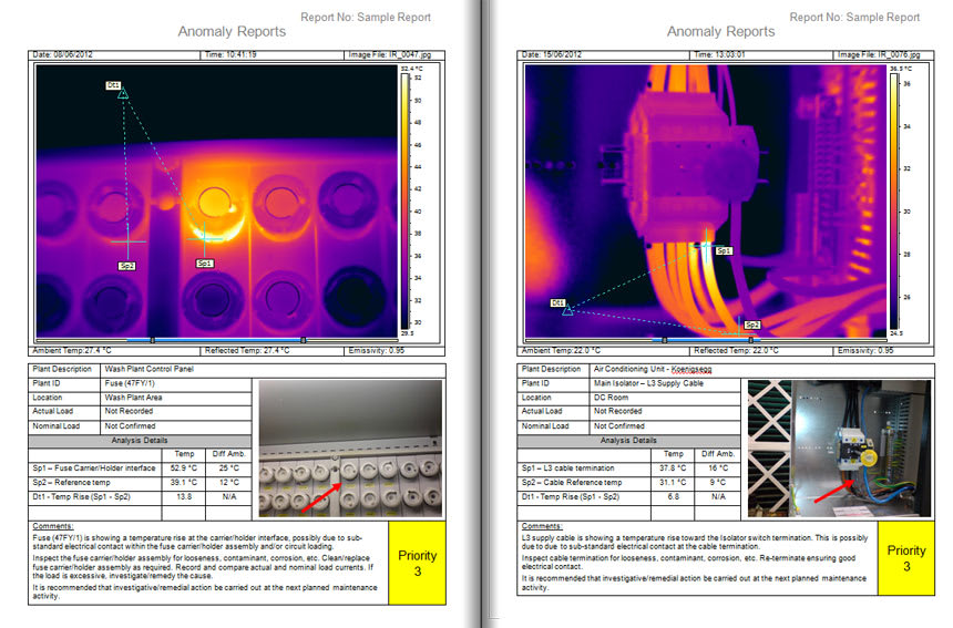 Thermal imaging report for insurance companies | Red Current UK