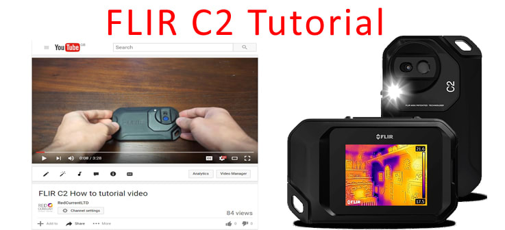 FLIR C2 Thermal Imaging Camera Tutorial Video | Red Current UK