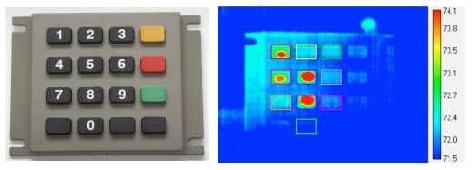 Thermal imaging used to pick up PIN numbers | Red Current UK