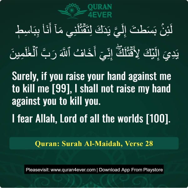 Quran -28 Surah Al-maidah English Translation and Tafseer - Quran4Ever