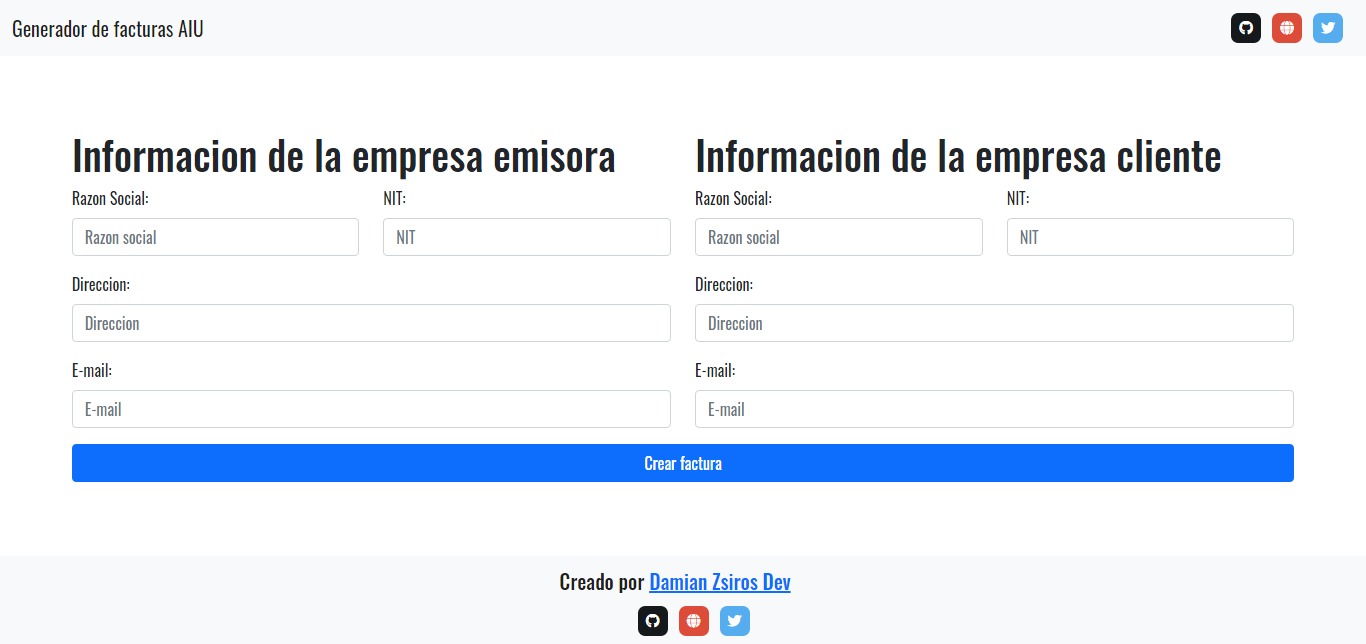 GitHub - Damian-Zsiros-Prog/generador-de-facturas-aiu-react: Este es un ... GitHub - Damian-Zsiros-Prog/generador-de-facturas-aiu-react: Este es un ...