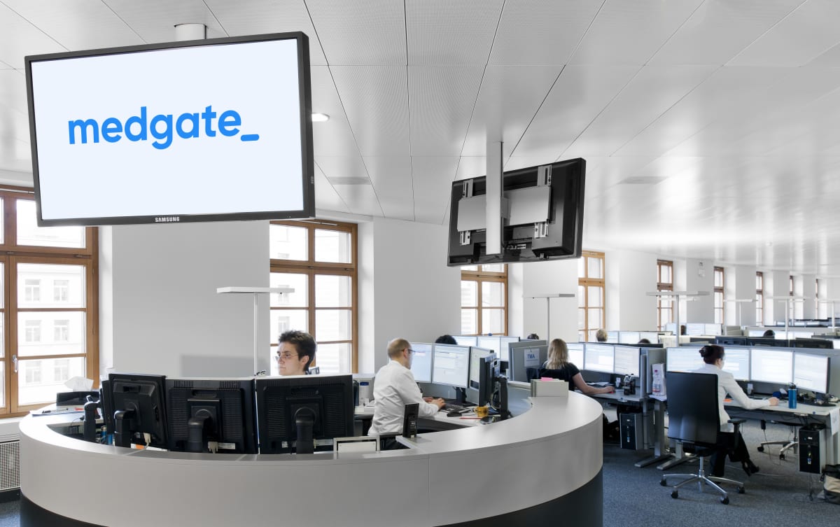 Medgate hat in Deutschland Grosses vor